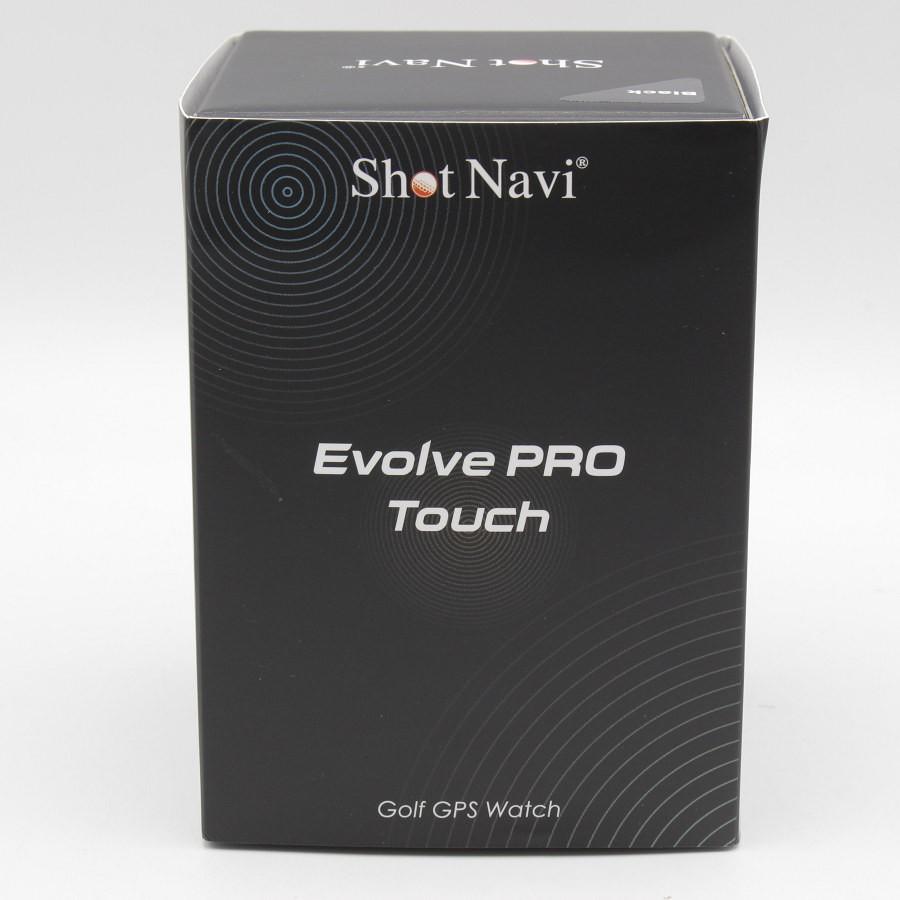 ボーナスストア+5％【未使用】ShotNavi Evolve PRO Touch Black 腕時計型GPSゴルフナビ 距離測定器 ショットナビ エボルブ プロ タッチ 本体 : リファン ...