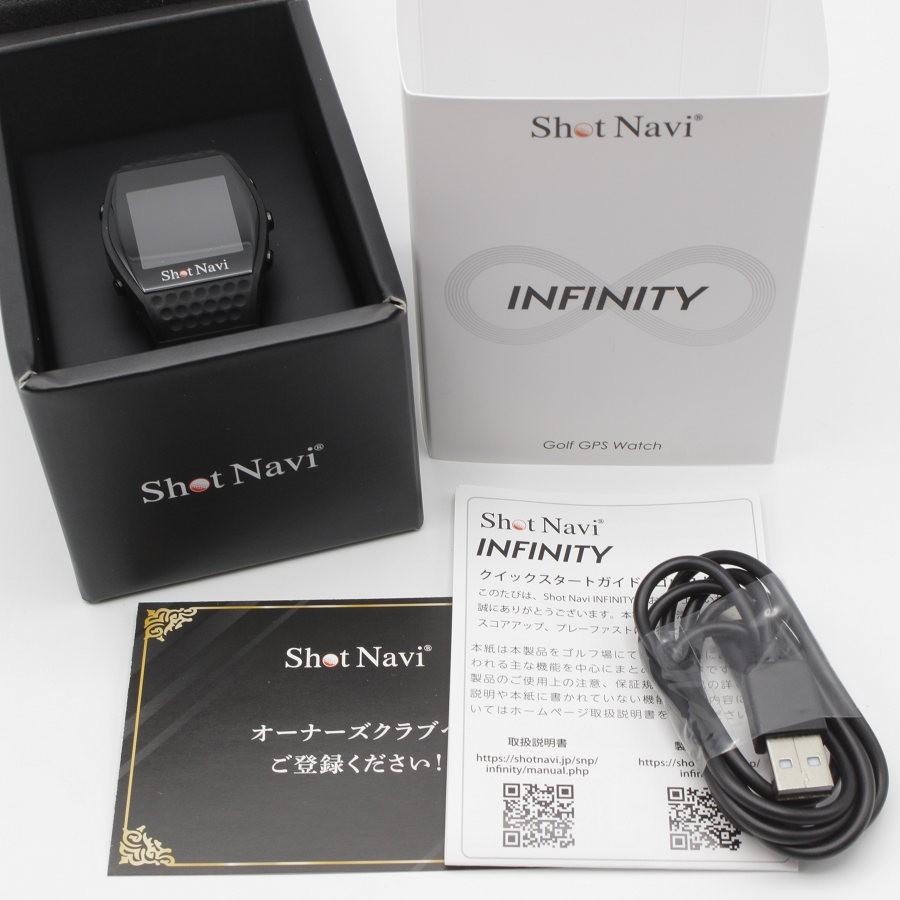 【ボーナスストア+5％】ShotNavi INFINITY ブラック 腕時計型ゴルフ用GPSナビ ショットナビ インフィニティ 本体 : 042077 : リファン Yahoo!ショップ ...