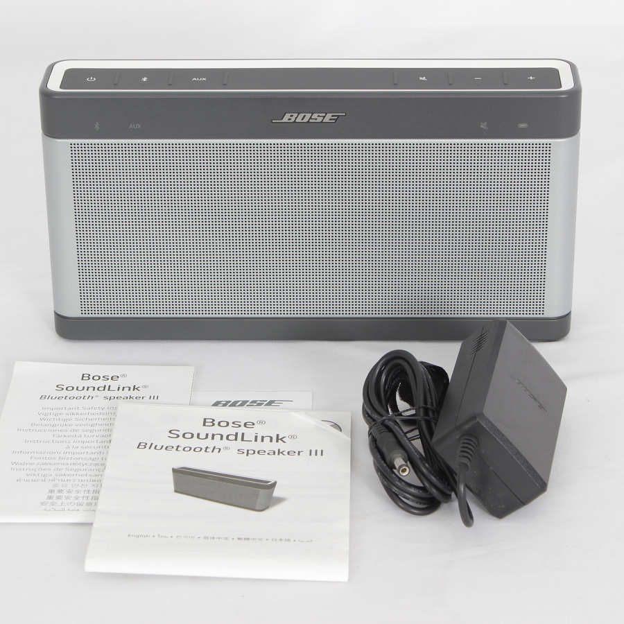 【ボーナスストア+5％】BOSE SoundLink Bluetooth speaker III ポータブルワイヤレススピーカー サウンドリンク 本体 : リファン Yahoo!ショップ ...