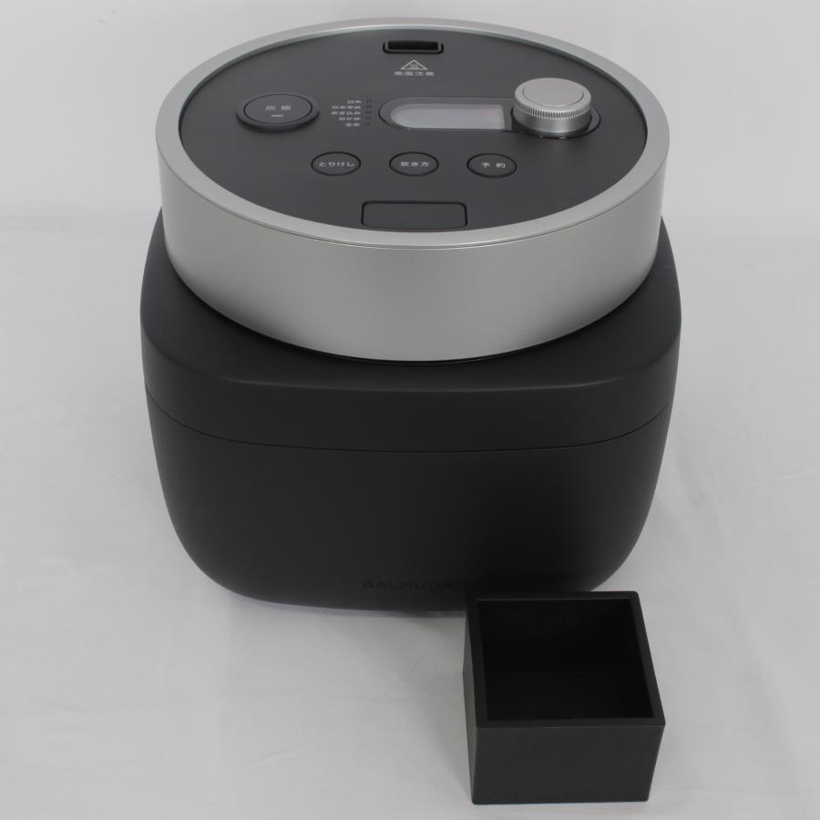 【ボーナスストア+5％】BALMUDA The Gohan K08A-BK ブラック 3合炊き 電気炊飯器 バルミューダ ザ ゴハン 本体 : 043464 : リファン Yahoo!ショップ ...