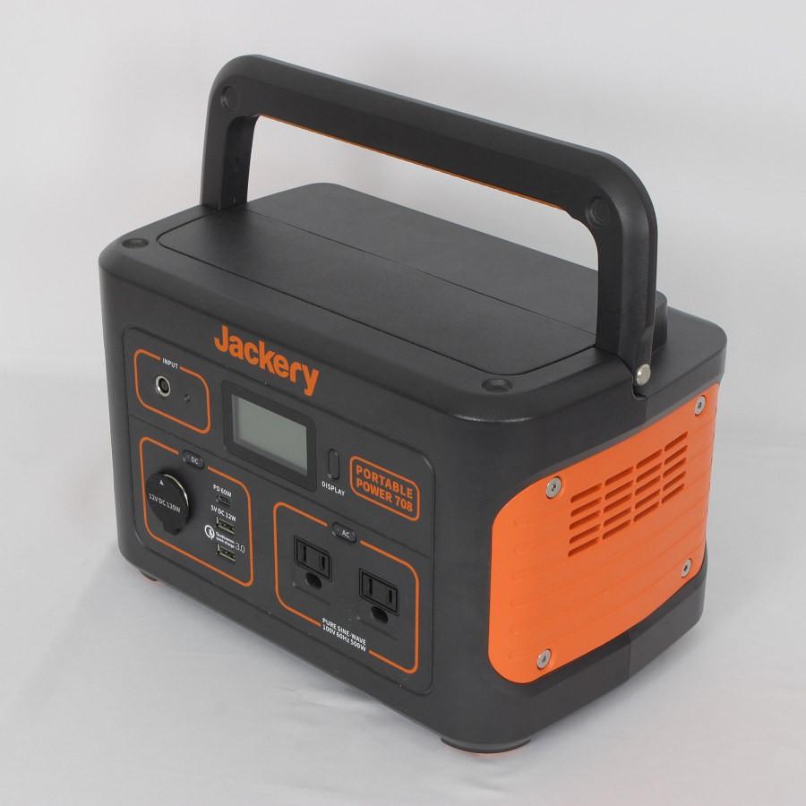 ボーナスストア+5％【美品】Jackery 708 PTB071 大容量 191400mAh/708Wh ポータブル電源 蓄電池 バッテリー ...