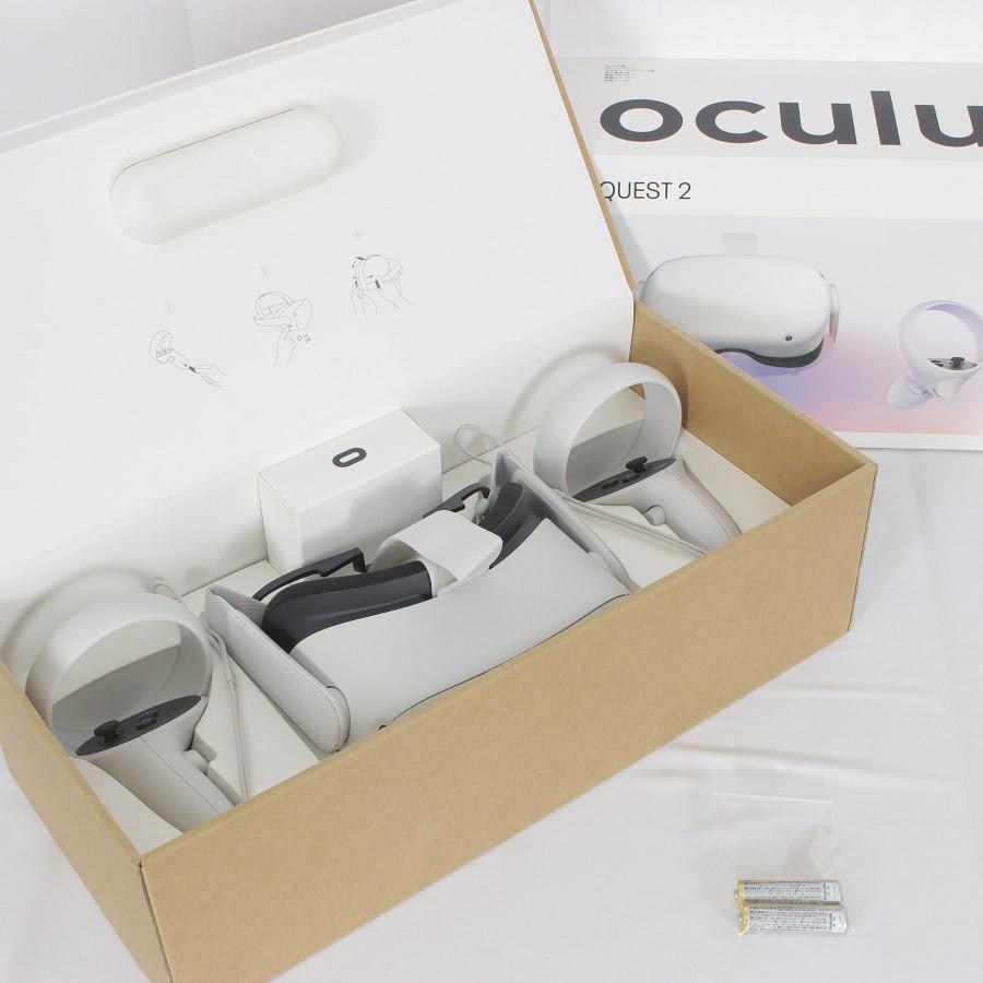 【ボーナスストア+5％】Oculus Quest2 64GB VR ヘッドマウントディスプレイ ヘッドセット オキュラスクエスト2 301-00352-01 メタ 本体 : 044694 ...