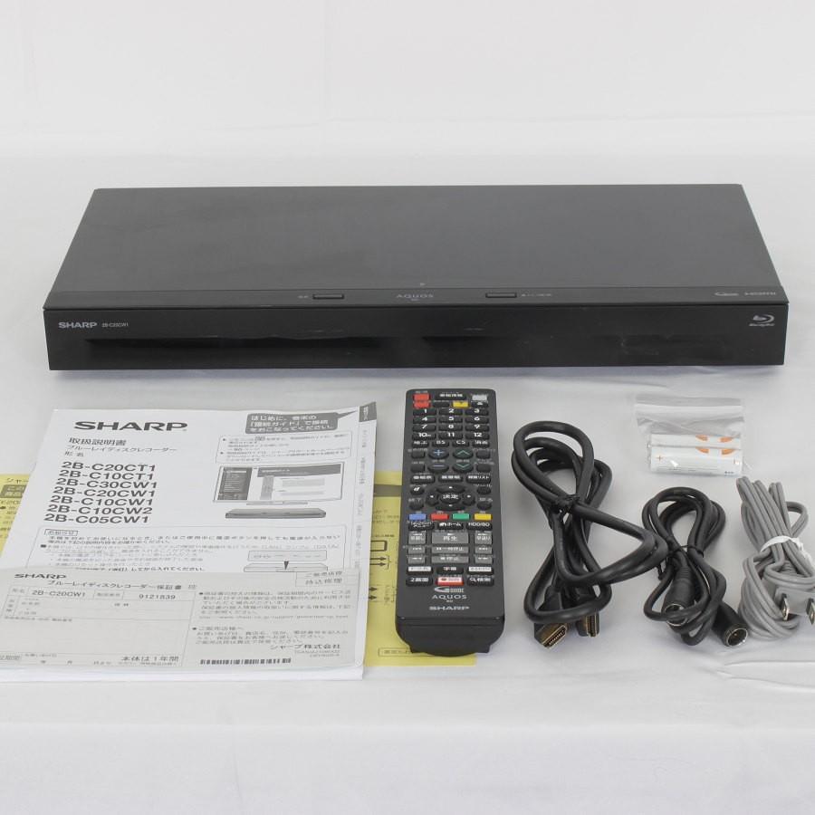 【ボーナスストア+5％】シャープ AQUOS 2B-C20CW1 ダブルチューナー 2TB ブルーレイレコーダー SHARP アクオス 本体 : 044976 : リファン Yahoo ...