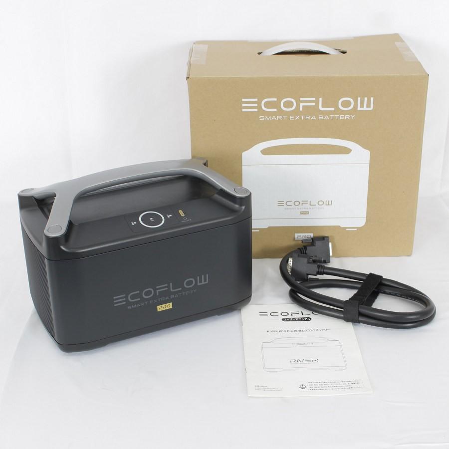ボーナスストア+5％【美品】EcoFlow RIVER Pro専用 エクストラバッテリー EF4PRO-EB ポータブル電源 EFRIVER600PRO-EB-JP エコフロー 本体 : リ ...