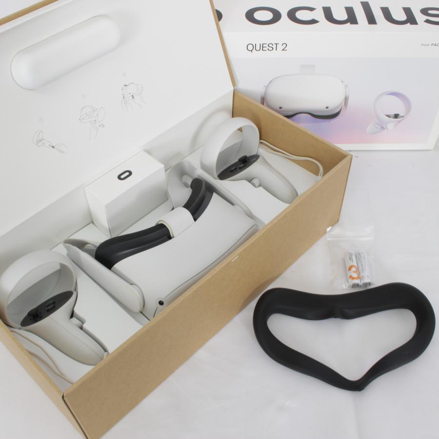 【ボーナスストア+5％】Oculus Quest2 64GB VR ヘッドマウントディスプレイ ヘッドセット オキュラスクエスト2 301-00352-01 メタ 本体 : リファン ...