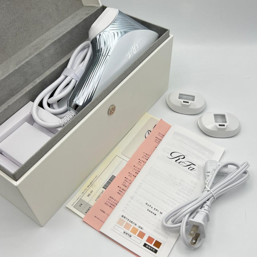 ボーナスストア+5％【美品】MTG ReFa EPI W RE-AY-02A 光美容器 脱毛 リファ エピ ダブル 本体 : リファン Yahoo!ショップ - 通販 - Yahoo!ショッピング