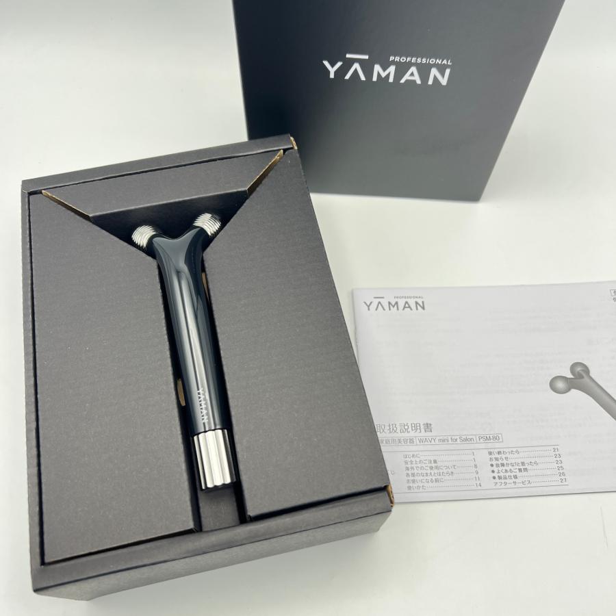 ボーナスストア+5％【新品】ヤーマン WAVY mini for salon PSM-80B-2 美顔ローラー ウェイビーミニ 本体 : リファン Yahoo!ショップ - 通販 ...