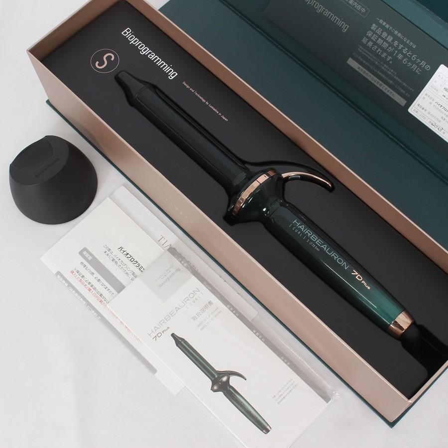 ボーナスストア+5％【美品】ヘアビューロン 7D Plus カール S-type 26.5mm HBRCL7D-S-JP バイオプログラミング ...