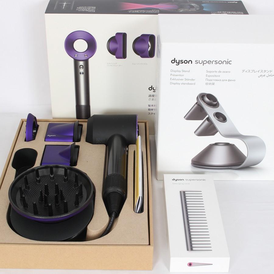 【ボーナスストア+5％】ダイソン スーパーソニック Ionic HD03 ULF BBNP ブラック/パープル 専用スタンド+コーム付き ヘアドライヤー 本体 : リファン Yahoo ...