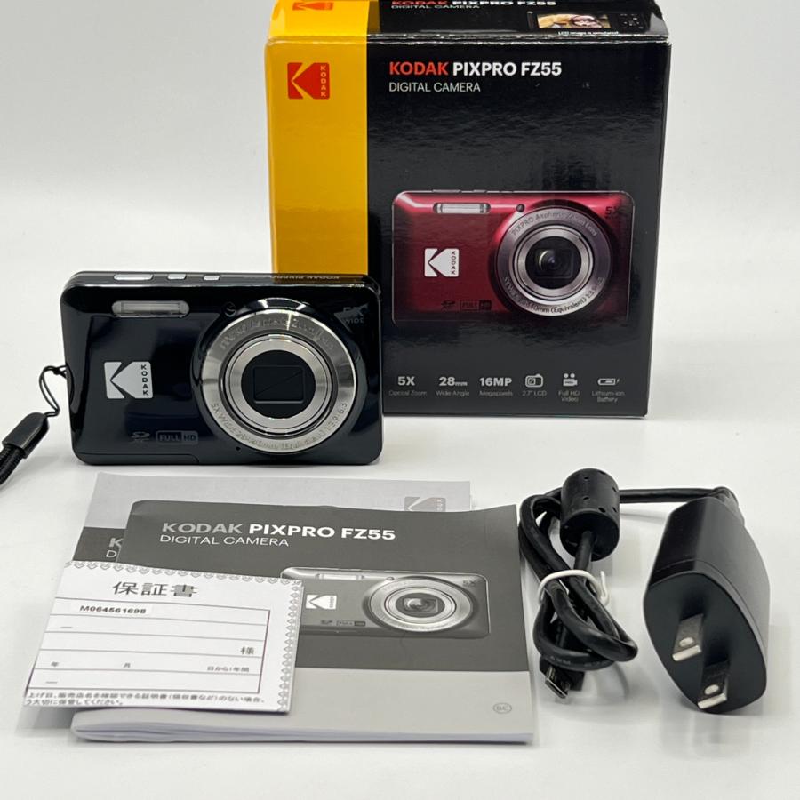 ボーナスストア+5％【美品】Kodak PIXPRO FZ55BK2A ブラック コンパクトカメラ コダック デジカメ コンデジ 本体 : リファン Yahoo!ショップ - 通販 ...