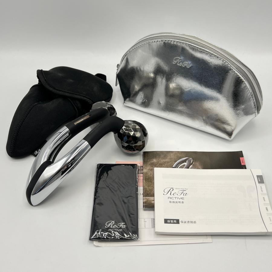 ボーナスストア+5％【美品】MTG ReFa ACTIVE RF-AC1929B-N ボディフェイスローラー リファ アクティブ 本体 : リファン Yahoo!ショップ - 通販 ...