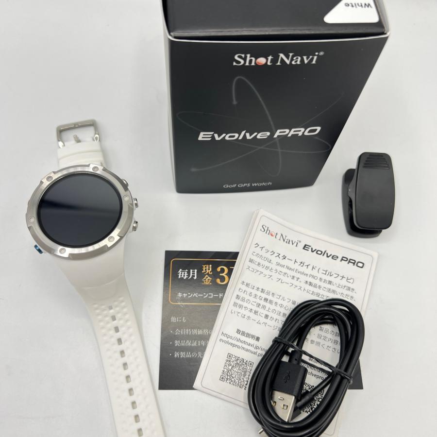 【ボーナスストア+5％】ShotNavi Evolve PRO ホワイト 腕時計型GPSゴルフナビ ショットナビ エボルブ プロ ゴルフ 本体 : リファン Yahoo!ショップ - 通販 ...