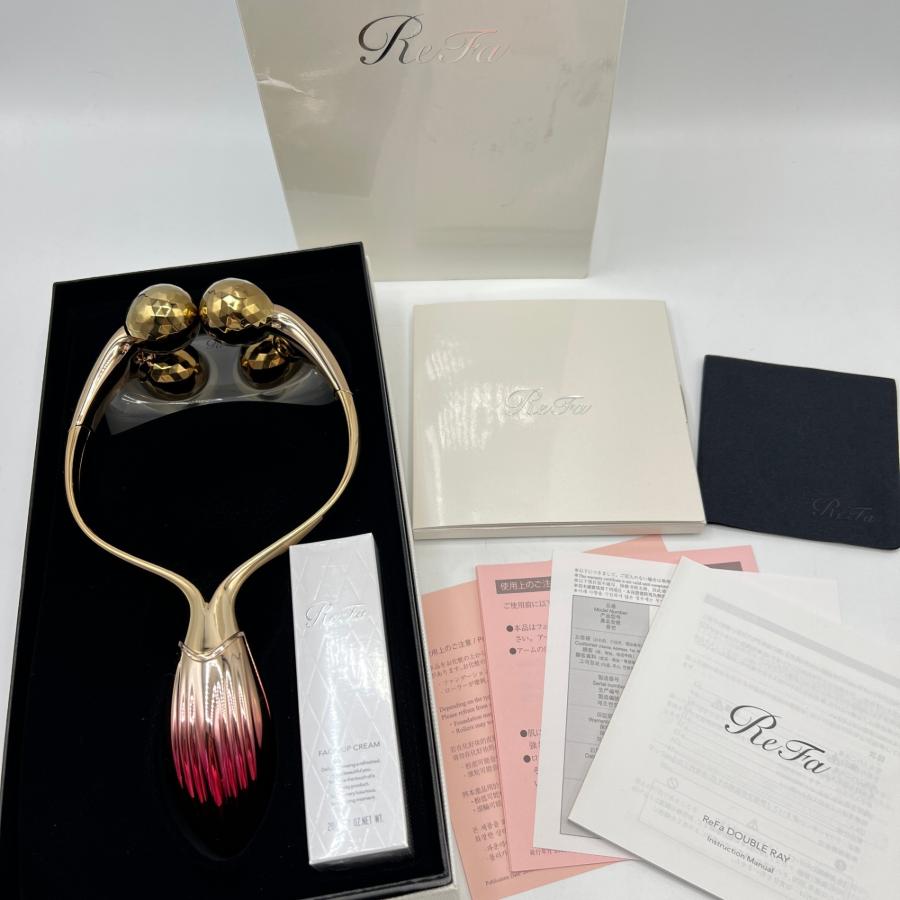 【ボーナスストア+5％】MTG ReFa DOUBLE RAY RF-SS2343B-P レッド 美顔ローラー 美顔器 リファ ダブルレイ 本体 : リファン Yahoo!ショップ - 通販 ...