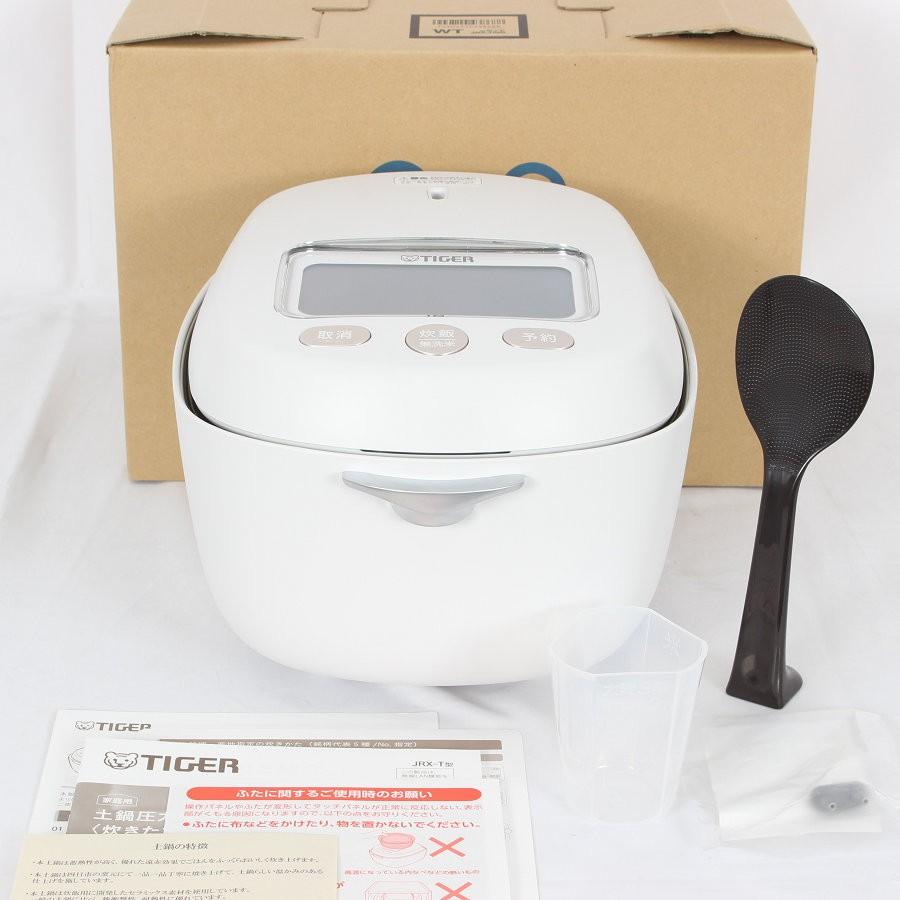 ボーナスストア+5％【美品】タイガー 土鍋ご泡火炊き JRX-T060-WT ムーンホワイト 3.5合炊き 炊きたて 圧力IHジャー炊飯器 TIGER 本体 : リファン Yahoo!ショップ ...