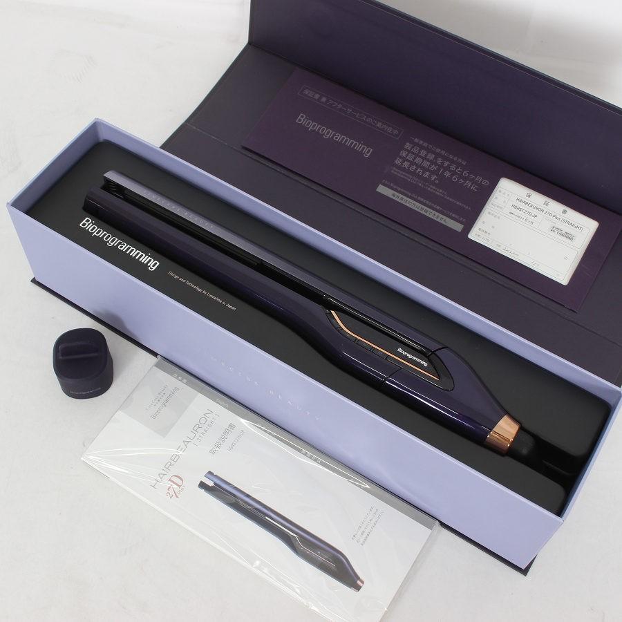 ボーナスストア+5％【美品】ヘアビューロン 27D Plus ストレート HBRST27D-JP バイオプログラミング ヘアアイロン コテ リュミエリーナ 本体 : リファン Yahoo ...