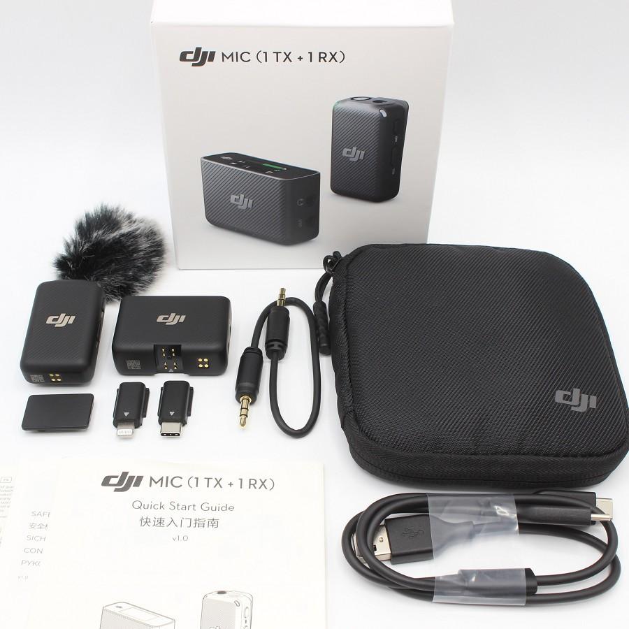 ボーナスストア+5％【美品】DJI Mic 1V1FCC ワイヤレス＆ポータブルマイク トランスミッター+レシーバー 本体 : リファン Yahoo!ショップ - 通販 - Yahoo!ショッピング