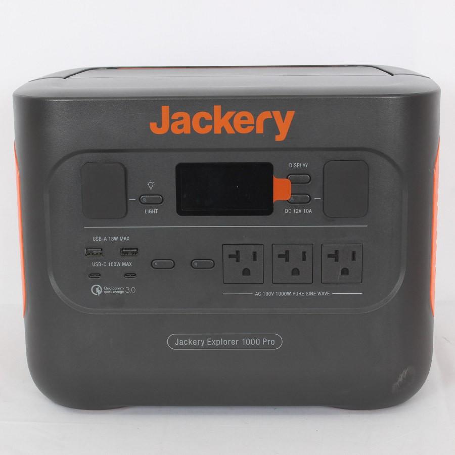 【ボーナスストア+5％】Jackery 1000 Pro ポータブル電源 JE-1000B 大容量 1002Wh 蓄電池 非常用電源 ジャクリ 本体 : リファン Yahoo!ショップ ...