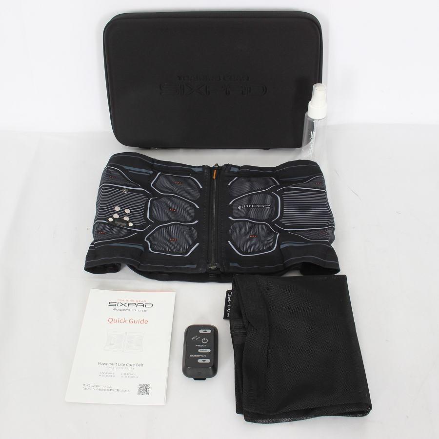 ボーナスストア+5％【美品】MTG SIXPAD Powersuit Core Belt SE-BC00B-M シックスパッド パワースーツ コアベルト Mサイズ 本体 : リファン ...