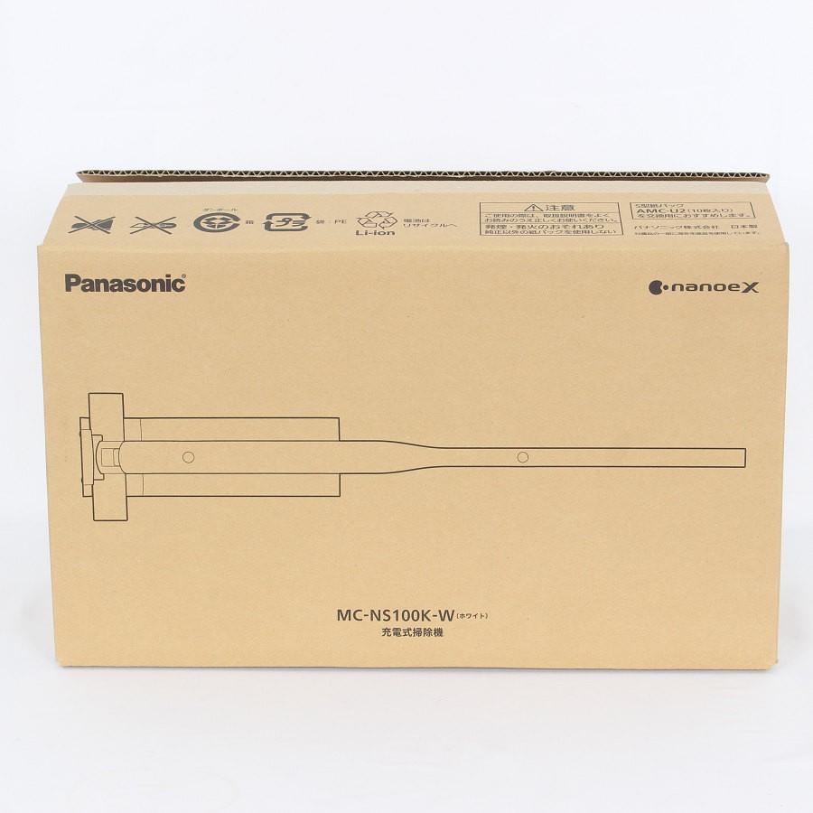 ボーナスストア+5％【新品】パナソニック MC-NS100K-W セパレート型コードレススティック掃除機 クリーンドック付き 紙パックレス式 1.5kg Panasonic 本体 : リファン ...