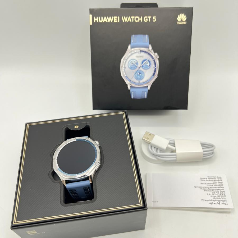 ボーナスストア+5％【美品】HUAWEI WATCH GT5 46mm VLI-B19 ブルー スマートウォッチ ファーウェイウォッチ 本体 : リファン Yahoo!ショップ - 通販 ...