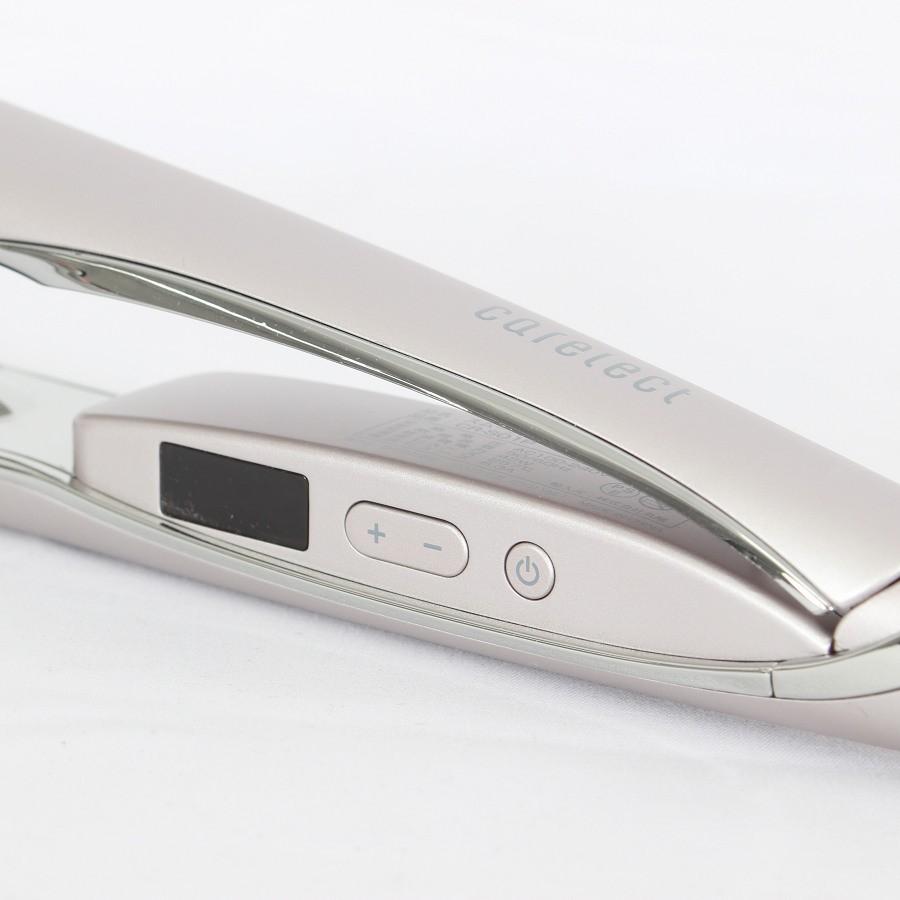 【ボーナスストア+5％】【美品】carelect by Pluseau CR-S01P ローズミスト ストレートアイロン スムースケアアイロン ケアレクト プリュスオー 本体 : リファン ...