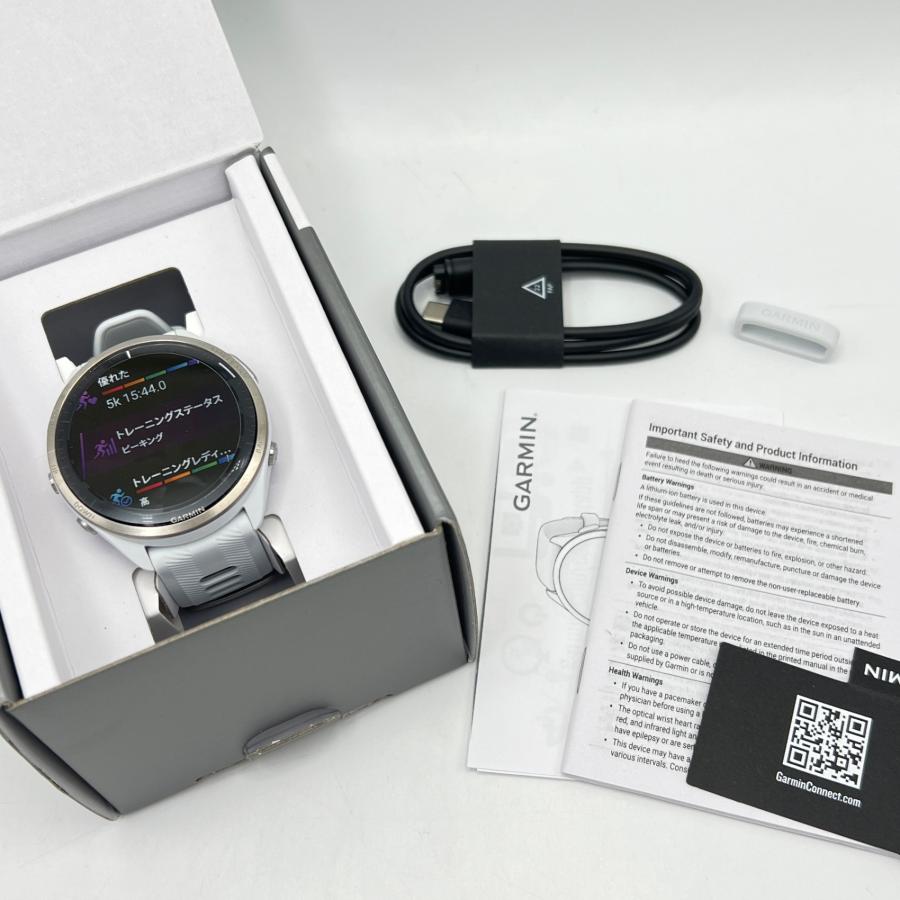 ボーナスストア+5％【新品】GARMIN Forerunner 965 010-02809-61 ホワイト スマートウォッチ フォアランナー ガーミン 本体 : リファン Yahoo!ショップ ...