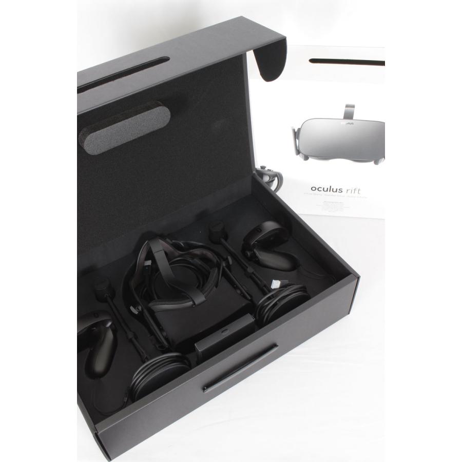 【美品】Oculus Rift CV1 Touchコントローラー同梱版 VR ヘッドマウントディスプレイ ヘッドセット オキュラスリフト ...