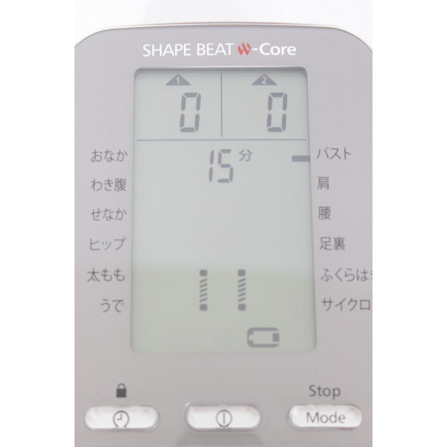 伊藤超短波 シェイプビート ダブルコア 新品パッド2点（M＋Lサイズ）付き EMS シェイプアップ SHAPE BEAT W-Core : リファン Yahoo!ショップ - 通販 ...