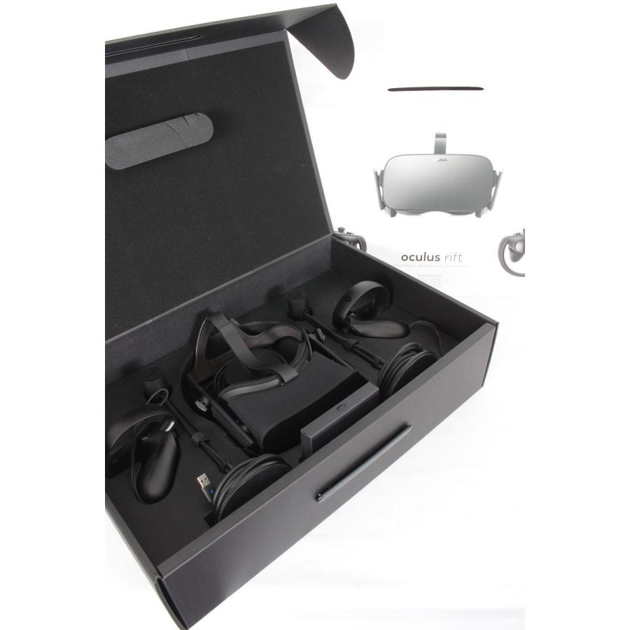 【美品】Oculus Rift CV1 Touchコントローラー同梱版 VR ヘッドマウントディスプレイ ヘッドセット オキュラスリフト ...