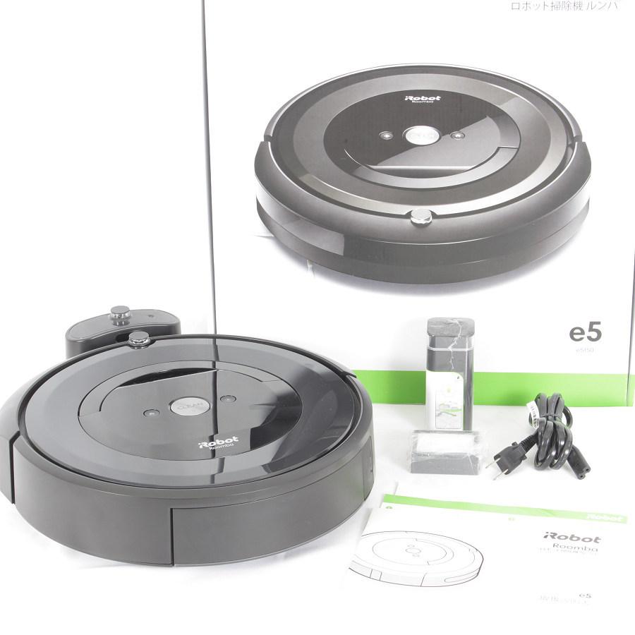 ルンバ 【美品】iRobot e5 ロボット掃除機 e515060 本体 : リファン Yahoo!ショップ - 通販 - Yahoo!ショッピング