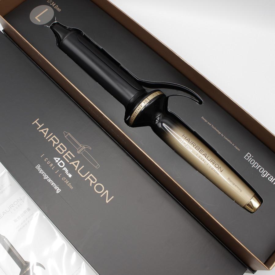 ヘアビューロン リュミエリーナ 4D Plus カール L-type 34.0mm HBRCL4D-GL-JP ヘアアイロン : リファン Yahoo!ショップ - 通販 - Yahoo!ショッピング