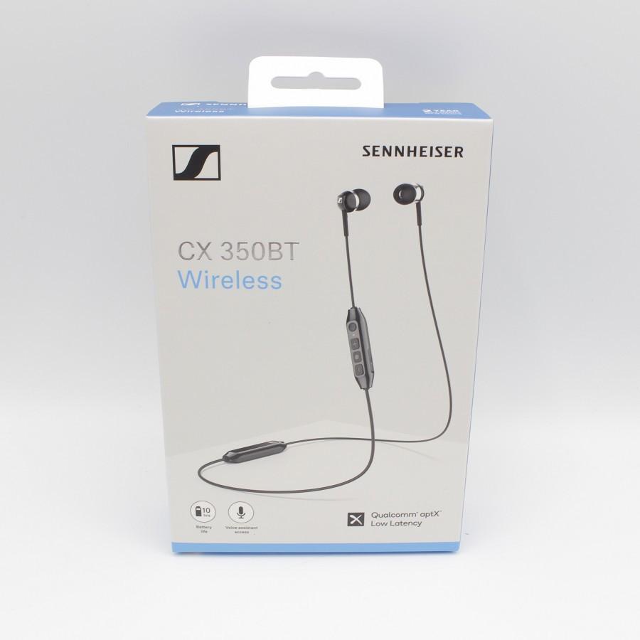 SENNHEISER 【新品】SENNHEISER CX 350BT BLACK ワイヤレスイヤホン Bluetooth ゼンハイザー 本体 ...