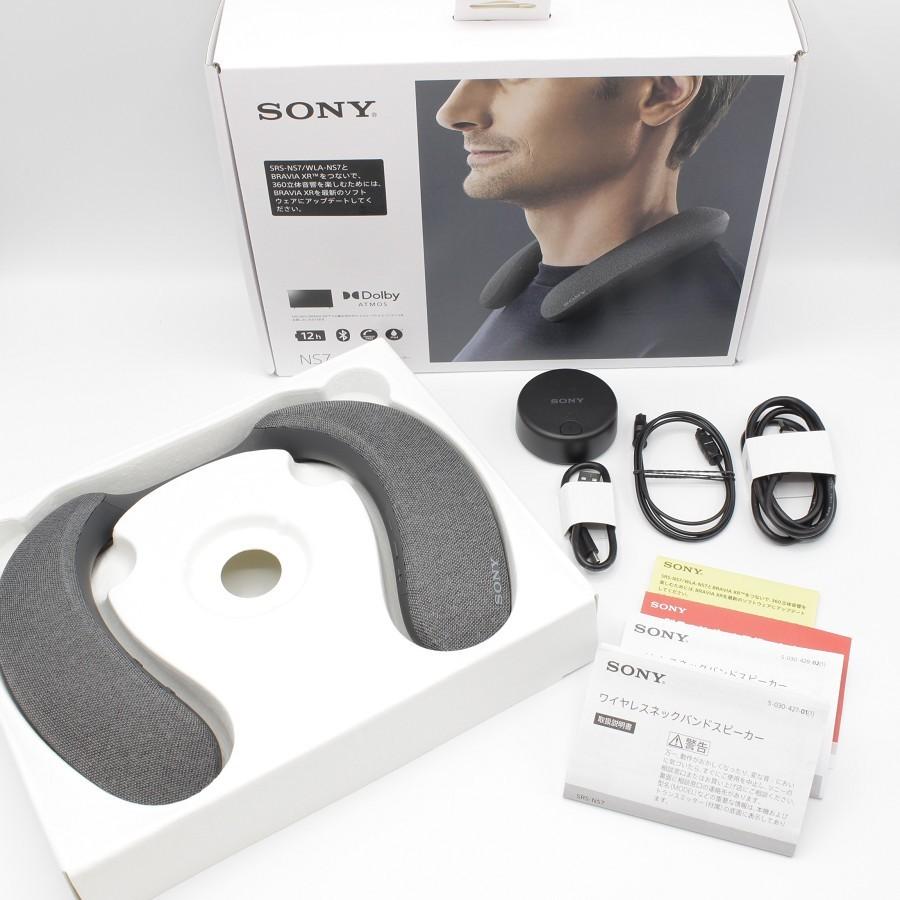 【美品】ソニー ワイヤレスネックバンドスピーカー SRS-NS7/HC チャコールグレー SONY 本体 :19386:リファン Yahoo!ショップ - 通販 - Yahoo!ショッピング