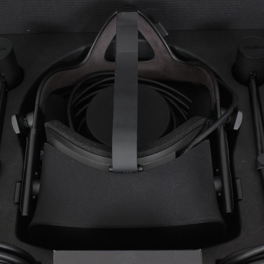 【美品】Oculus Rift CV1 Touchコントローラー同梱版 VR ヘッドマウントディスプレイ ヘッドセット オキュラスリフト 本体 ...