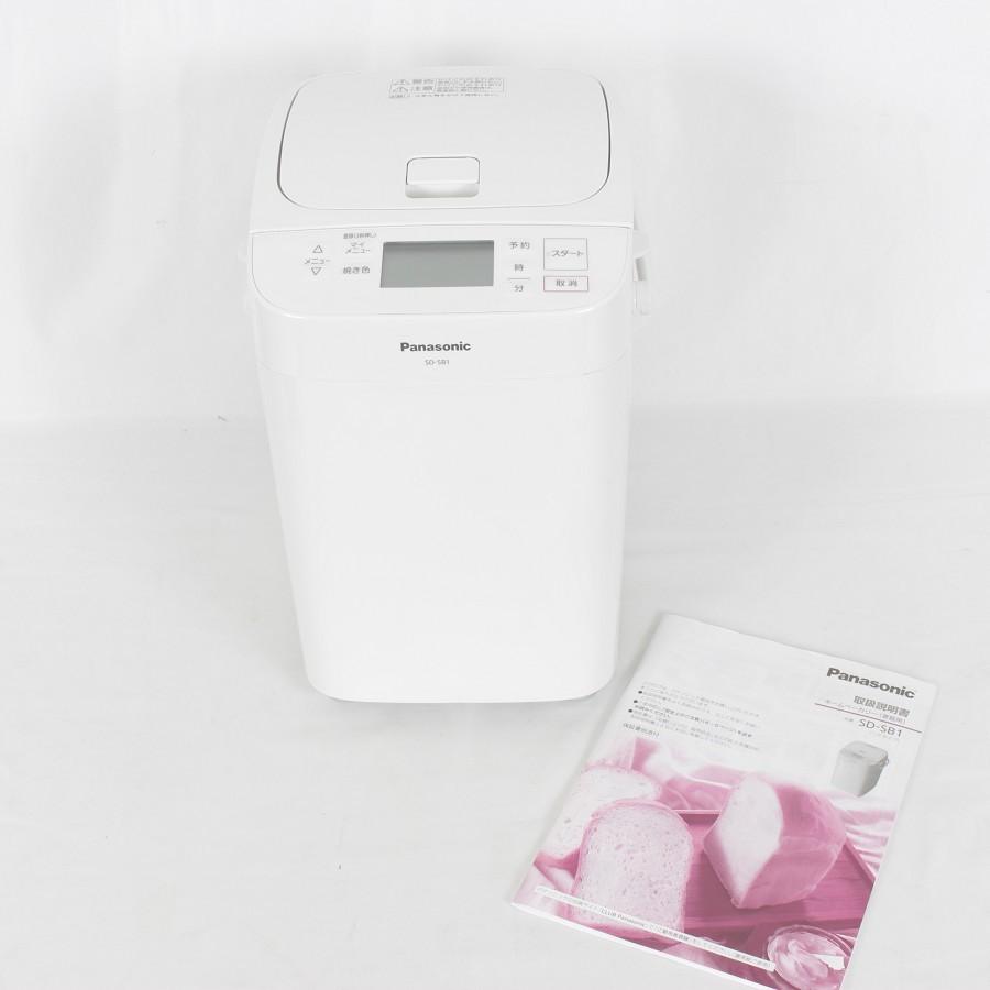 Panasonic 【美品】パナソニック ホームベーカリー SD-SB1-W 1斤タイプ ホワイト 本体 : リファン Yahoo!ショップ ...