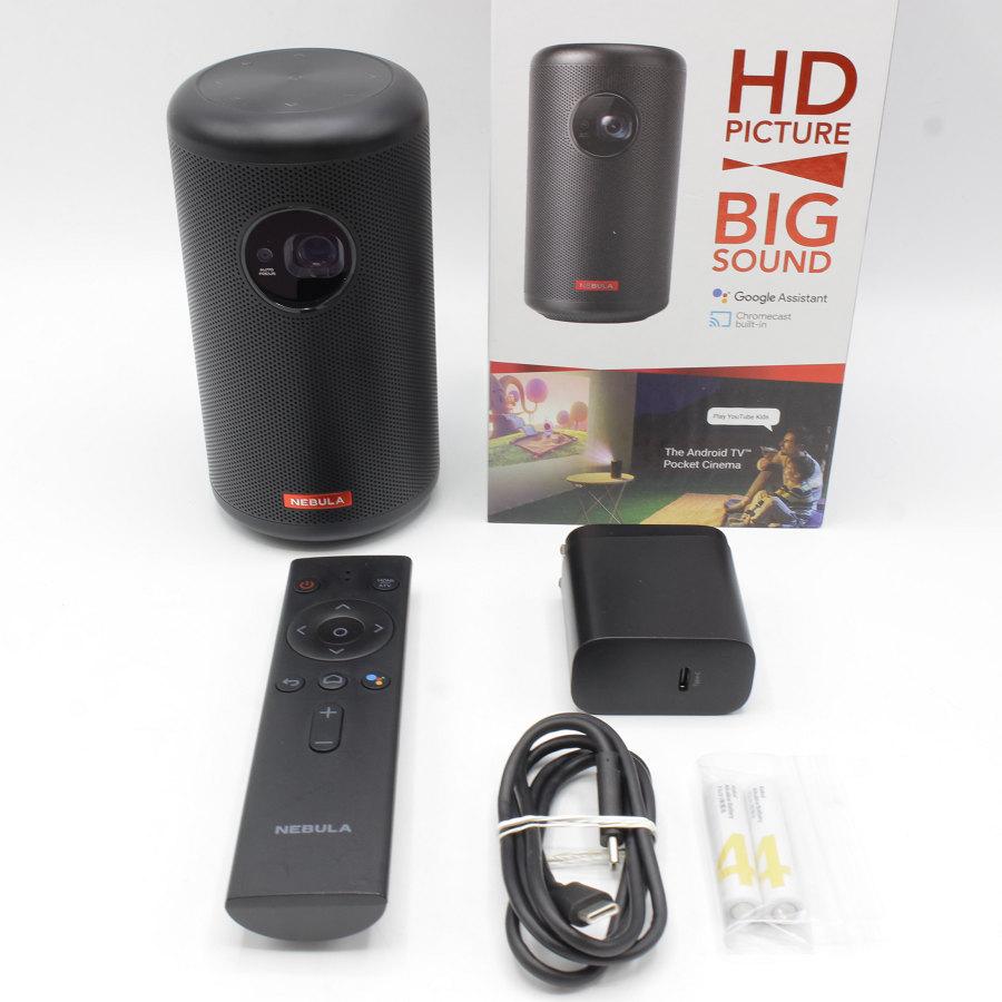 Nebula（Anker） 【美品】Anker Nebula Capsule II D2421N12 ブラック モバイルプロジェクター ...