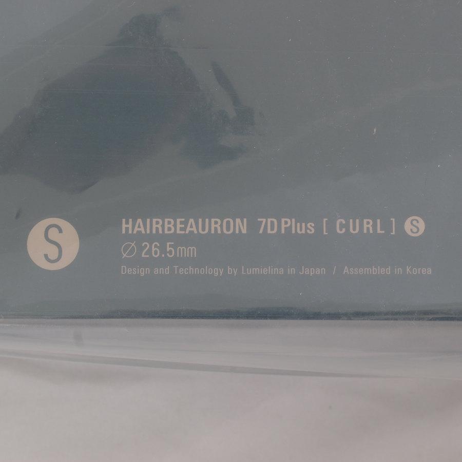 ボーナスストア+5％【新品未開封】ヘアビューロン 7D Plus カール S-type 26.5mm HBRCL7D-S-JP バイオ ...