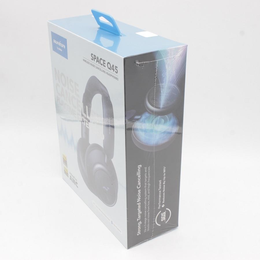 ボーナスストア+5％【新品未開封】ANKER Soundcore Space Q45 A3040031 ネイビー ワイヤレスヘッドホン ...