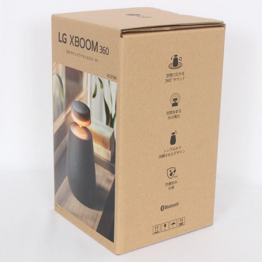 ボーナスストア+5％【新品】LG XBOOM360 XO2T XO2TBK ブラック ワイヤレススピーカー 2wayスピーカーシステム ...