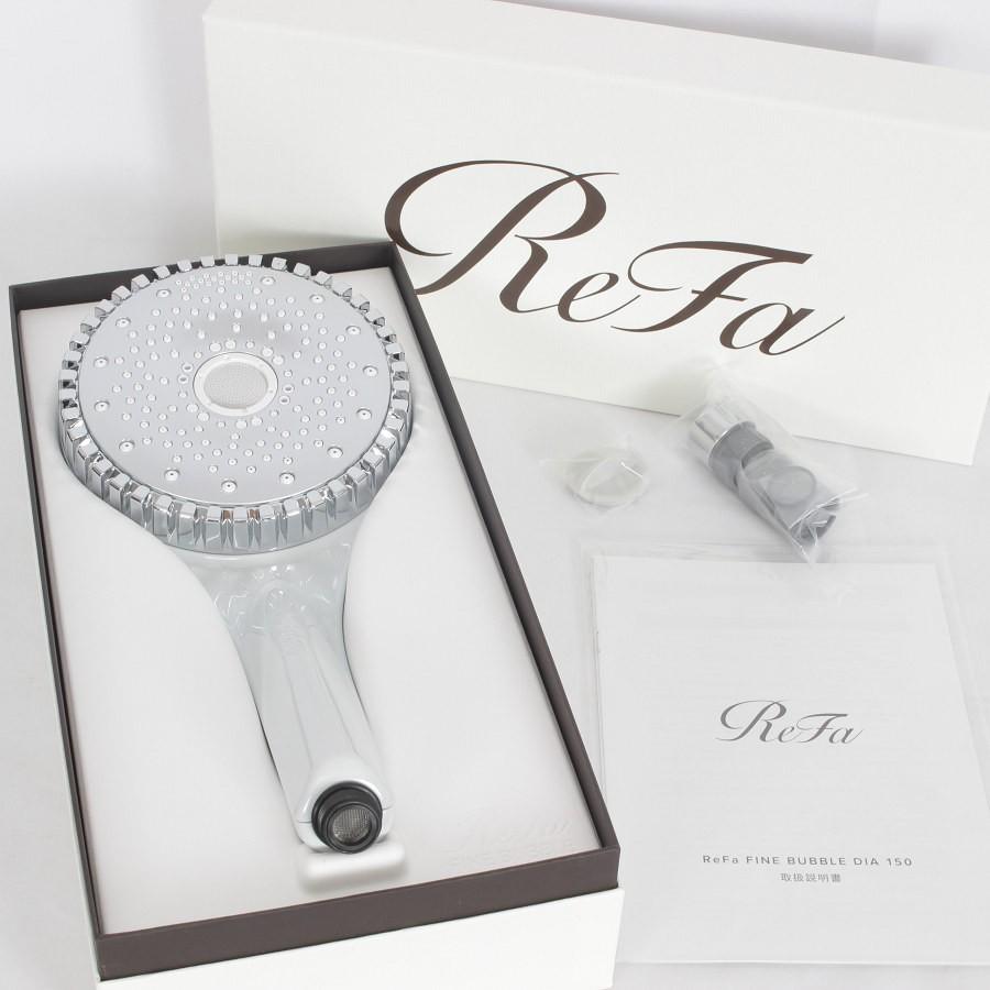 ボーナスストア+5％【新品】MTG ReFa FINE BUBBLE DIA 150 RS-AN-02C ホワイト シャワーヘッド リファ ファインバブル ダイア 本体 : リファン ...