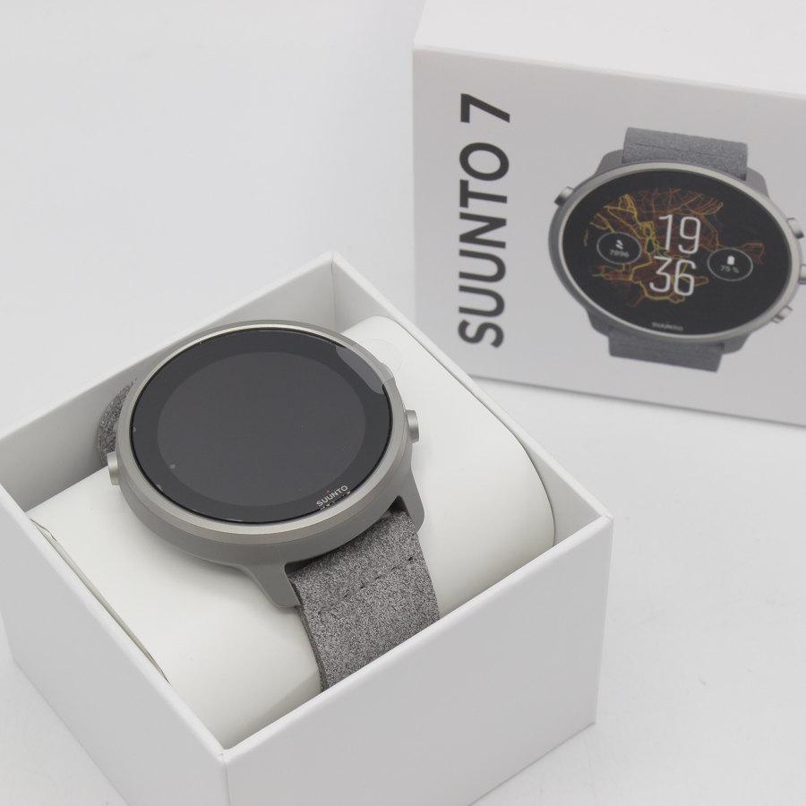 【新品】SUUNTO 7 STONE GRAY TITANIUM SS050567000 スマートウォッチ スント グレー チタニウム 本体 ...