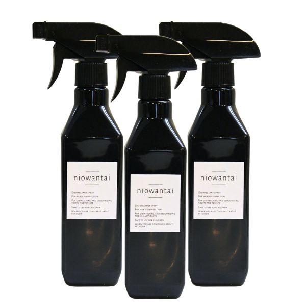 【クーポン】3本 ニオワンタイ 425ml 消臭スプレー 除菌・消臭 瞬間消臭 消臭剤 無香料 天然成分のみ ノンアルコール 空間 部屋用 トイレ 匂い消し 加齢臭 : レガーロ ...