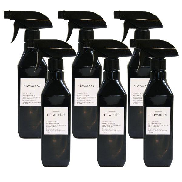 【クーポン】6本 ニオワンタイ 425ml 消臭スプレー 除菌・消臭 瞬間消臭 消臭剤 無香料 天然成分のみ ノンアルコール 空間 部屋用 トイレ 匂い消し 加齢臭 : レガーロ ...