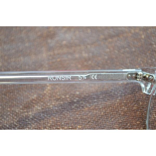 SHURON シュロン ”Ronsir ZYL” ロンサー 眼鏡フレーム "Crystal" Made in USA : regatta ...