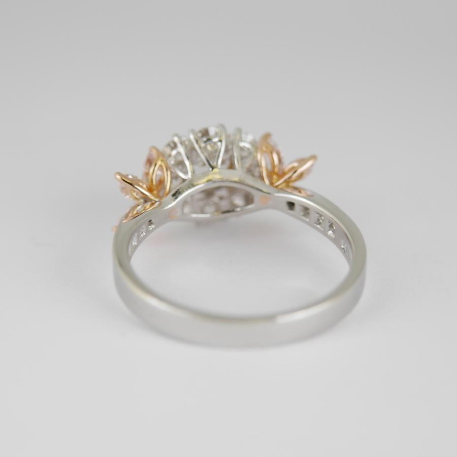 ファンシーイエローダイヤモンド0.40ct FY SI1 ピンクダイヤ0.47ct CGLソー付 PT/Kリング : REGGINA - 通販 - Yahoo!ショッピング