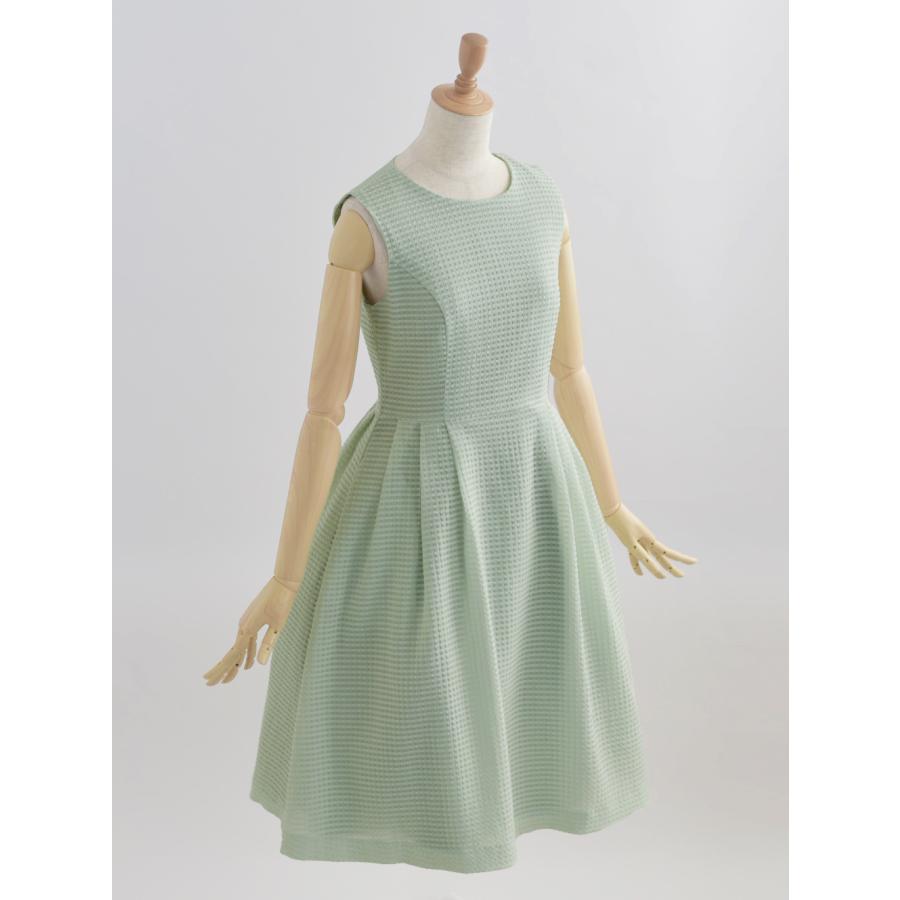 REGINA RISURRE 【ワンピース ラルエット】01-a23 春 夏 きれいめ キレイめ 上品 シンプル お呼ばれ 通勤 膝丈 ノースリ ラウンド お家洗い可 レディース : レジーナ ...