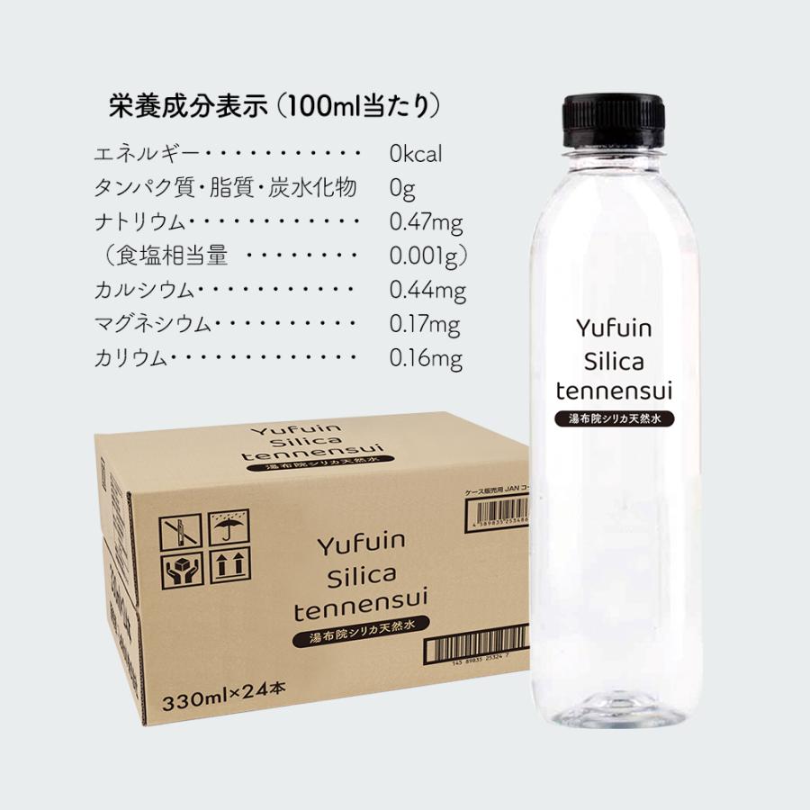 シリカ水 330ml 24本 湯布院シリカ天然水 天然シリカ バナジウム ミネラルウォーター ケイ素水 水 軟水 国産 大分県産 : レゴリス - 通販 - Yahoo!ショッピング