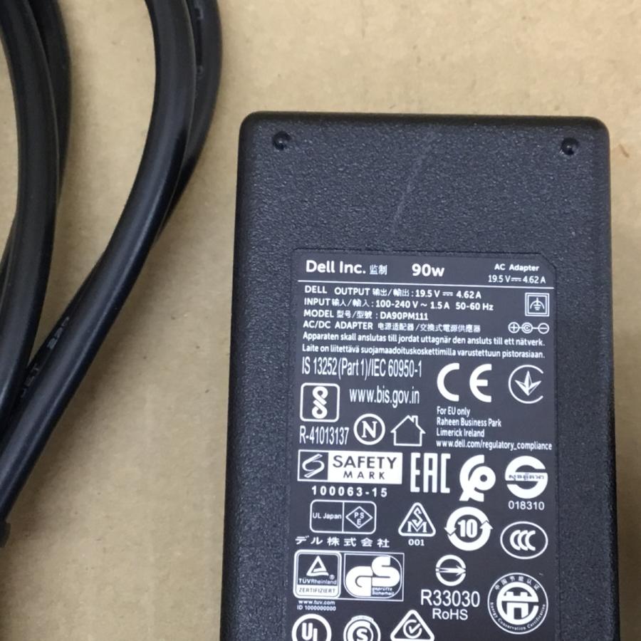 DELL ACアダプター DA90PM111 外径4.5mm 90w 19.5V-4.62A : レハンーピーシー - 通販 - Yahoo!ショッピング