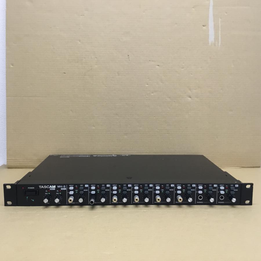 TASCAM ヘッドホンアンプ MH-8 : 2309120619-5 : レハンーピーシー - 通販 - Yahoo!ショッピング