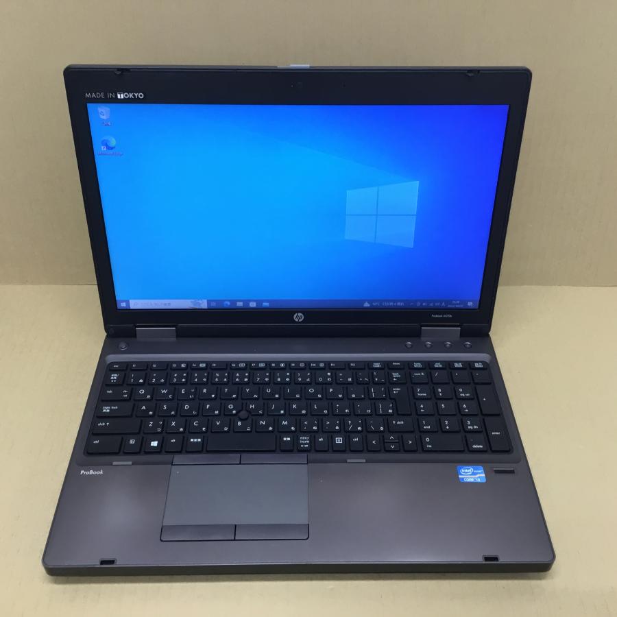 HP ノートパソコン PROBOOK 6570B CI3(3110M)-2.4GHZ 8GB 500GB 15.6インチ WIN10P ...